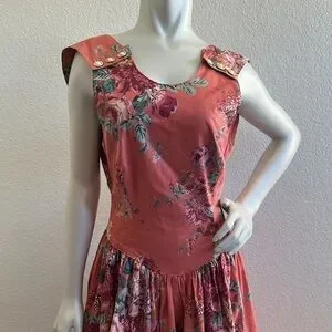Geary Roark | Dresses | Vintage 98s Geary Roark For Kamisato Fit And ...